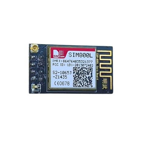Moduł Sim800l Gprs Gsm Microsim Quad Ttl Dla Esp8266 Esp32 Voltnova