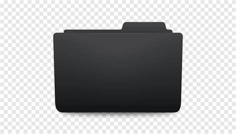 Black File Folder Icon