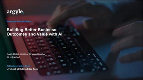 Reddy Mallidi On Linkedin Keynote Presentation Building Better