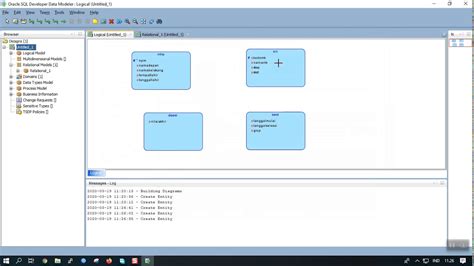 Membuat Desain Database Logical Relational Ddl Menggunakan Oracle Sql Developer Data Modeler
