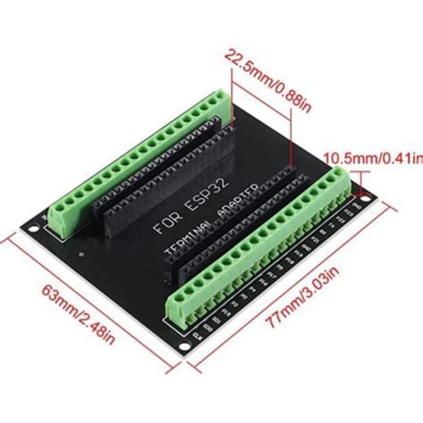 Jual Terminal Screw Shield 38pin Gpio Expansion Board For Esp32 Terminal Saja Diskon Shopee