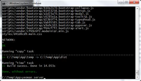 Yeoman Instalação no Windows Chocolatey