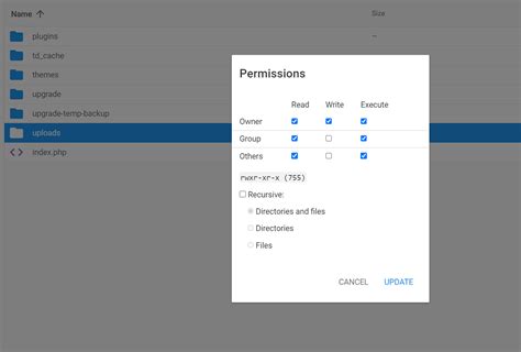 Fix File Permission Issue In Apache Website Wordpress Not Writable To