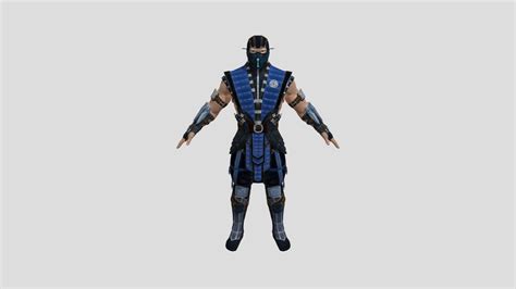 Sub Zeromortal Kombat X 3d Model By David Boyadzhyan