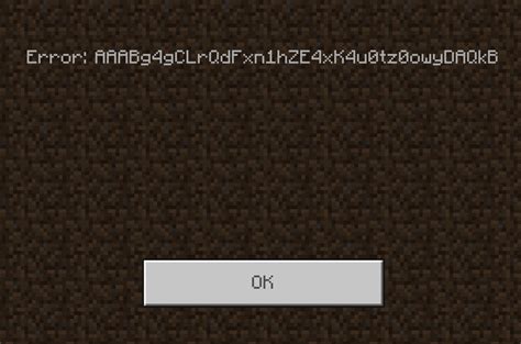 An Error Minecraft Bedrock Support Support Minecraft Forum Minecraft Forum