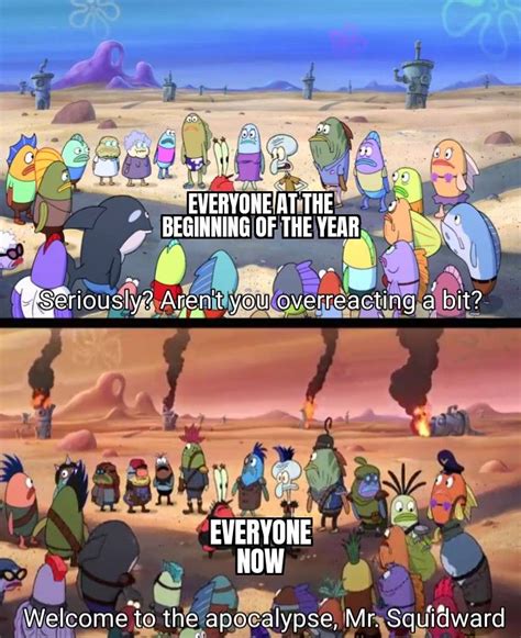 Let The Chaos Begin Funny Cartoon Memes Funny Spongebob Memes Crazy Funny Memes