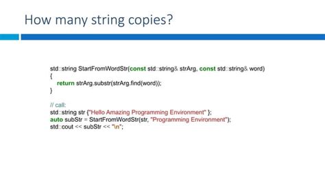 let s talks about string operations in c 17 ppt