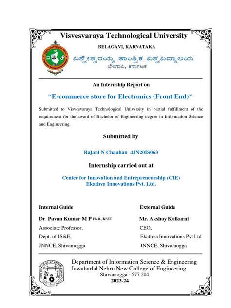 internship report rajani pdf world wide web internet and web