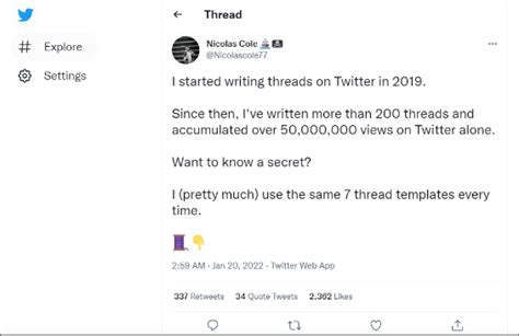 An Ultimate Guide To Twitter Threads