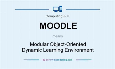 What Does Moodle Mean Definition Of Moodle Moodle Stands For