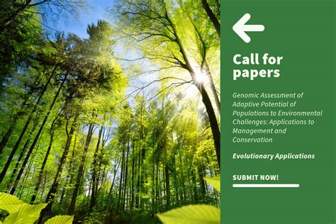 Call For Papers Special Issue On Genomic Assessment Of Adaptive
