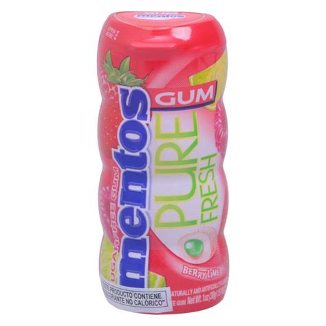 Chicles Sabor A Frutos Rojos Mentos 30 G Supermaxi