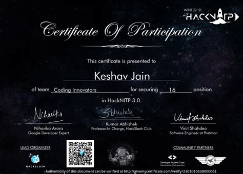 keshav jain on linkedin hackathon teamwork coding