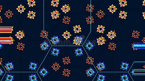 Bright Artistic Splashes With Abstract Color Texture Modern Futuristic Pattern Dynamic