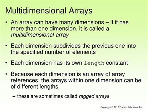 Outline Declaring And Using Arrays Arrays Of Objects Ppt Download