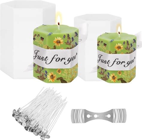 Kaarsenmakerset Diy Kaarsen Handwerk Kaars Craft Set Wicks Essences
