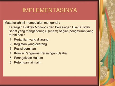 Ppt Hukum Persaingan Usaha Powerpoint Presentation Free Download Id