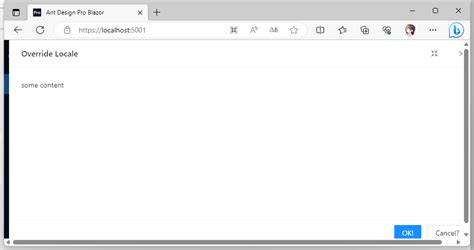 Problem With Modal Maximization · Issue 3401 · Ant Design Blazorant Design Blazor · Github