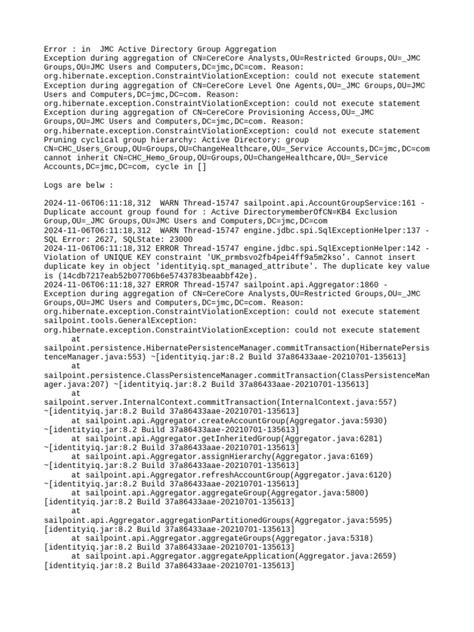 error ad pdf data management software development