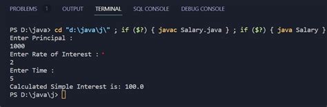 Salary Calculation In Java Compute Simple Interest Take By Aman Karn Medium