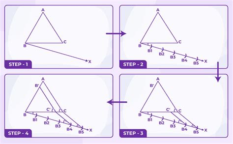 Constructions Class 10 Maths Notes Chapter 11 Geeksforgeeks