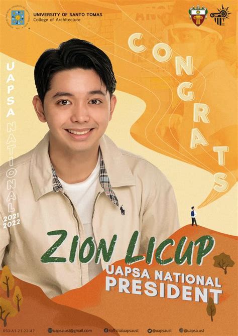 Congratulations To Mr Zion Enrico Lantawan Magazine