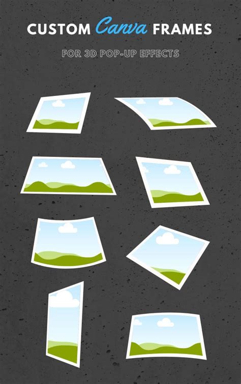 3d Pop Up Effect In Canva