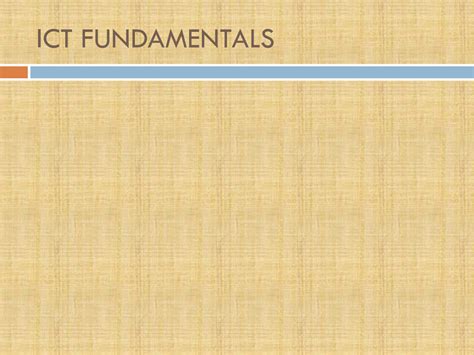 SOLUTION Introduction To Fundamentals Of Ict Studypool
