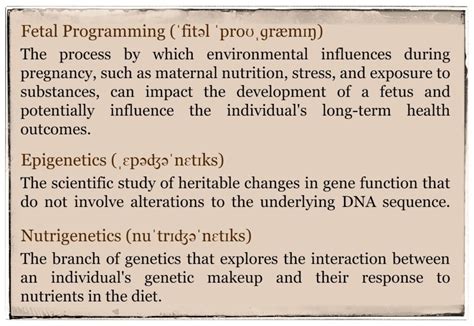 Fetal Programming Standard Dairy Consultants
