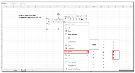 Learn Excel Bullet Points In Excel Easy Ways