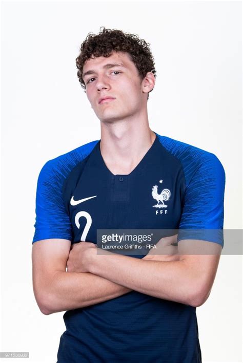 Benjamin Pavard Of France Poses For A Portrait During The Official Fifa