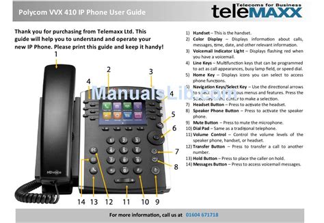 Polycom Vvx 410 User Manual