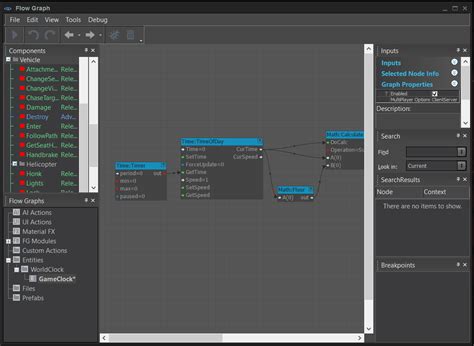 Debugging Enable Debug To Show Values In The Flowchart Editor Game Development Stack Exchange
