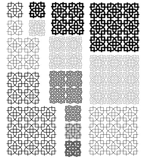 Premium Vector Seamless Geometric Pattern In Arabic Style Zellij