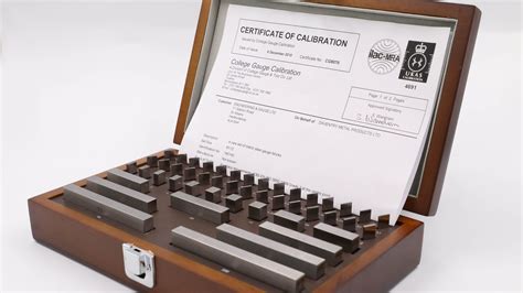 Gauge Block Set Engineering Uk