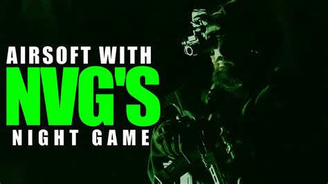 Warzone Airsoft Night Game Youtube