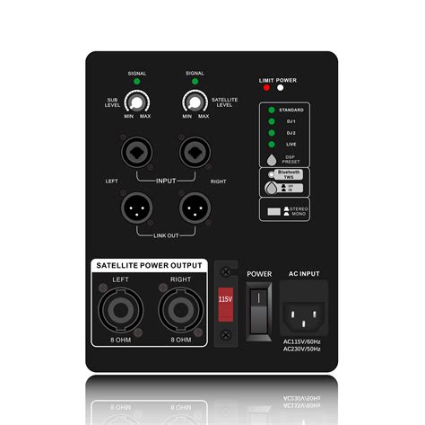 Wholesale Dsp1903 4 Customized Preset Eq Modes 2 1ch Linear Array