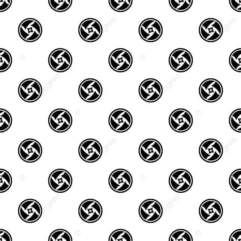 Covered Objective Pattern Seamless In Simple Style Vector Illustration Background Studio