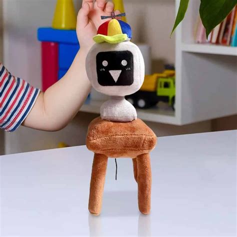 Sprunki Mr Fun Computer Tv Man Plush Doll Game Character Doll Lovely
