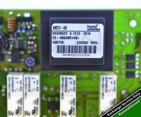 Halstead Dimplex Combi 30kw Boiler Printed Circuit Board Pcb 988664