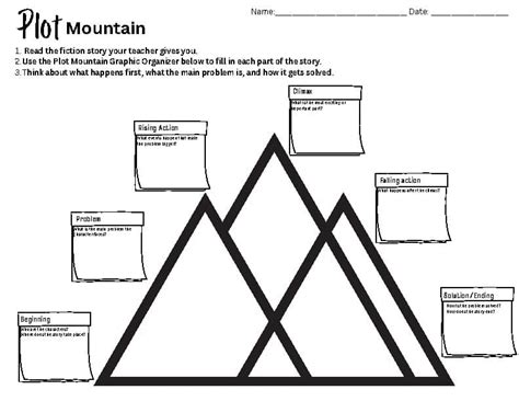 Plot Graphic Organizer By Yessica Resendez Tpt