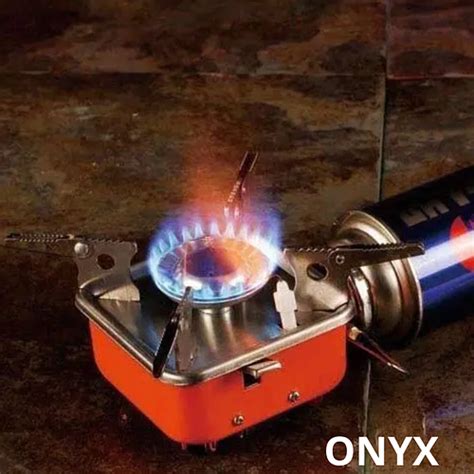 Купить Газовая горелка кемпинговая Портативная складная газовая горелка мини печка плита