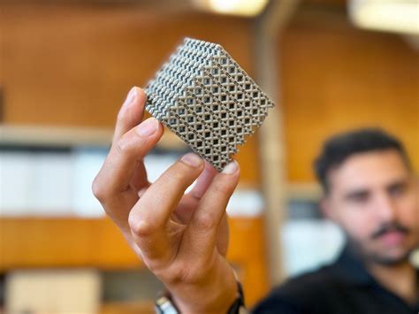 Supernatural Strength 3d Printed Titanium Structure Is 50 Stronger Than Aerospace Alloy
