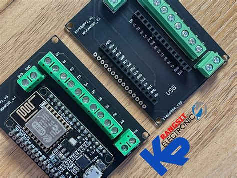 🧧เตรียมจัดส่ง บอร์ดฐานรอง Esp8266 V2 ราคา 120 1ชุด รับทำโปรเจคอิเล็กทรอนิกส์ อุปกรณ์บอร์ดอา