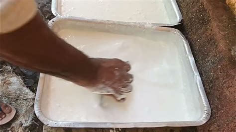 Kerala Rubber Sheet Making Proces റബ്ബർ ഷീറ്റ് ഉണ്ടാക്കുന്ന രീതി Youtube