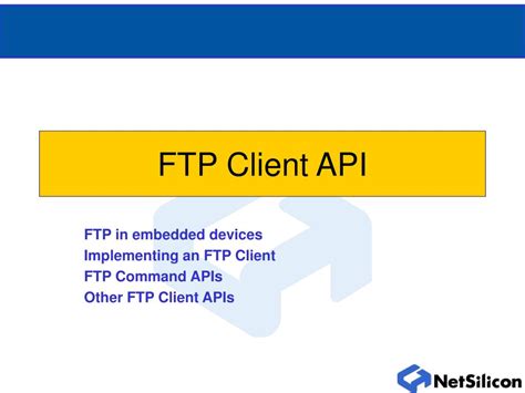 Ppt Ftp Client Api Powerpoint Presentation Free Download Id 5500409