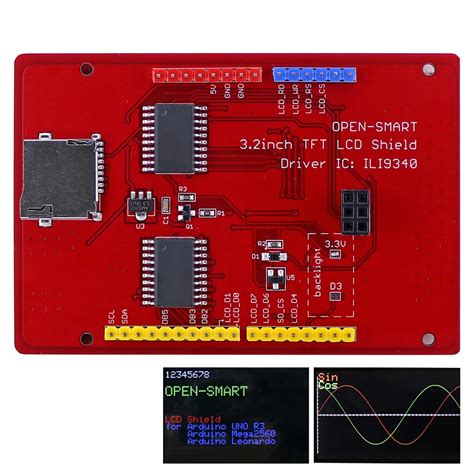 Écran Lcd Tft 3 2 Pouces 320x240 Avec Carte Microsd Sans Contact Test Et Avis