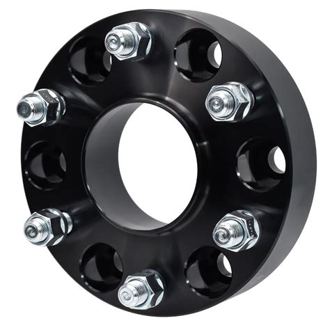 4 15 6 Lug Hubcentric Black Wheel Spacers Adapters 6x135 For Ford