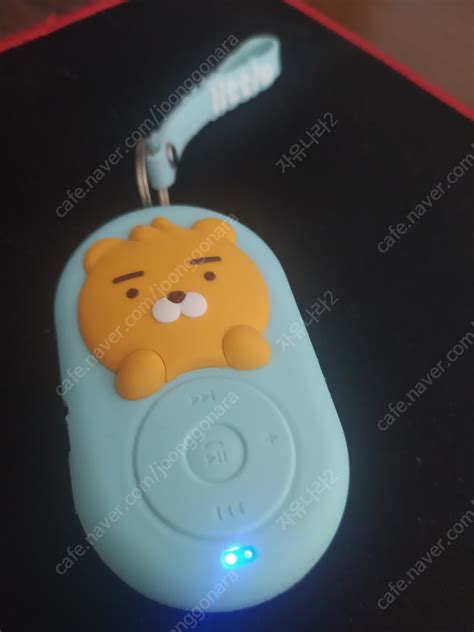 카카오 라이언 블루투스 무선 스피커 굿즈 오디오 홈시어터 중고나라