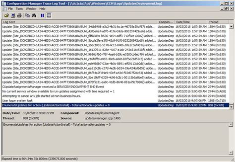 SCCM Update Deployment Issues